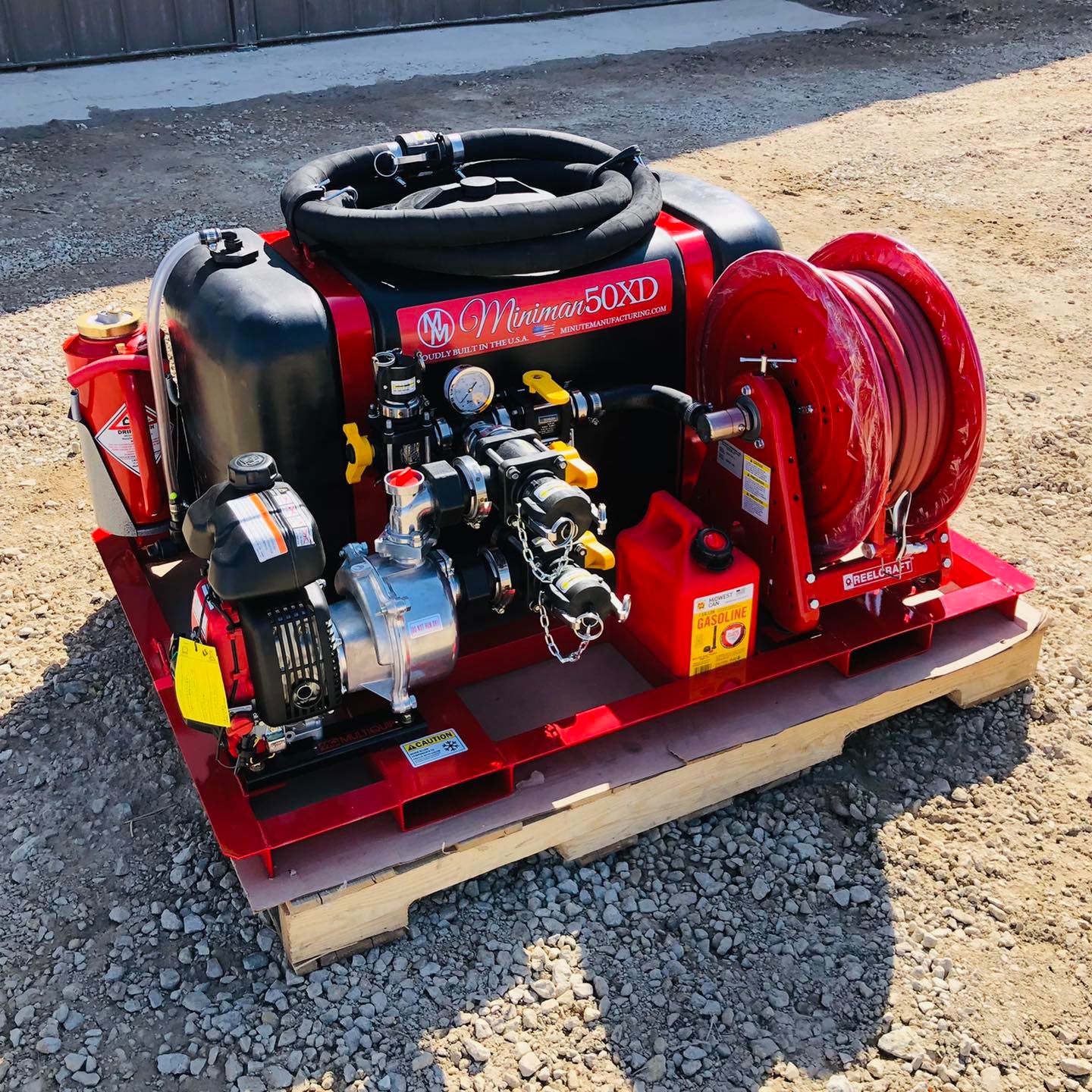 Miniman 50XD UTV Fire Skids