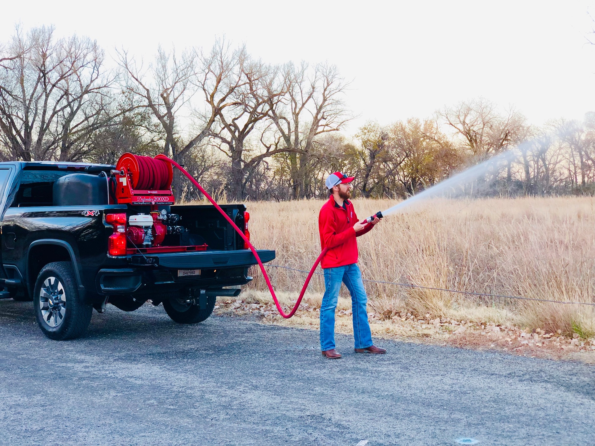 Defender XD Truck Fire Skid